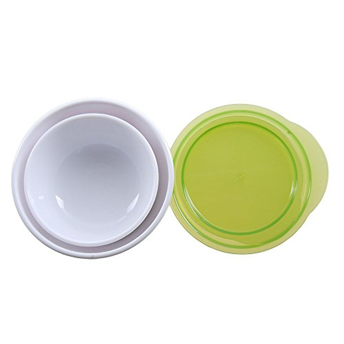OXO Tot Small & Large Bowl Set with Snap On Lids - Green