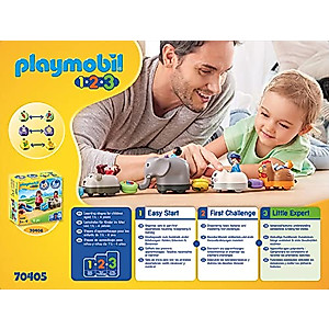 Playmobil 1.2.3 Animal Train