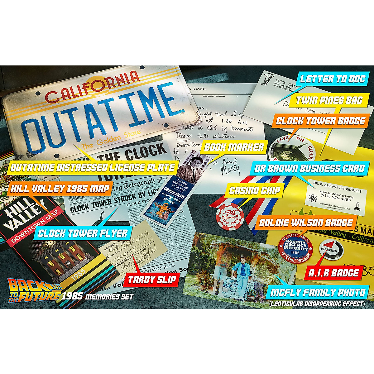 Doctor Collector Back to The Future- Time Travel Memories- Standard Ed., Multi