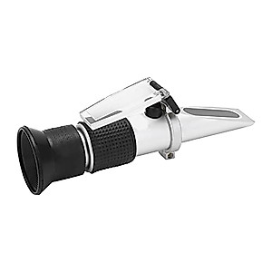 Honey Refractometer Uses Imported Prism Wide Range of Applications for Measuring Honey, Condensed Milk Lightweight to Carry
