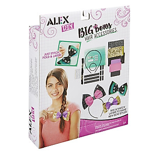 Alex DIY Big Bow's Hair Accessories Kids Art and Craft Activity