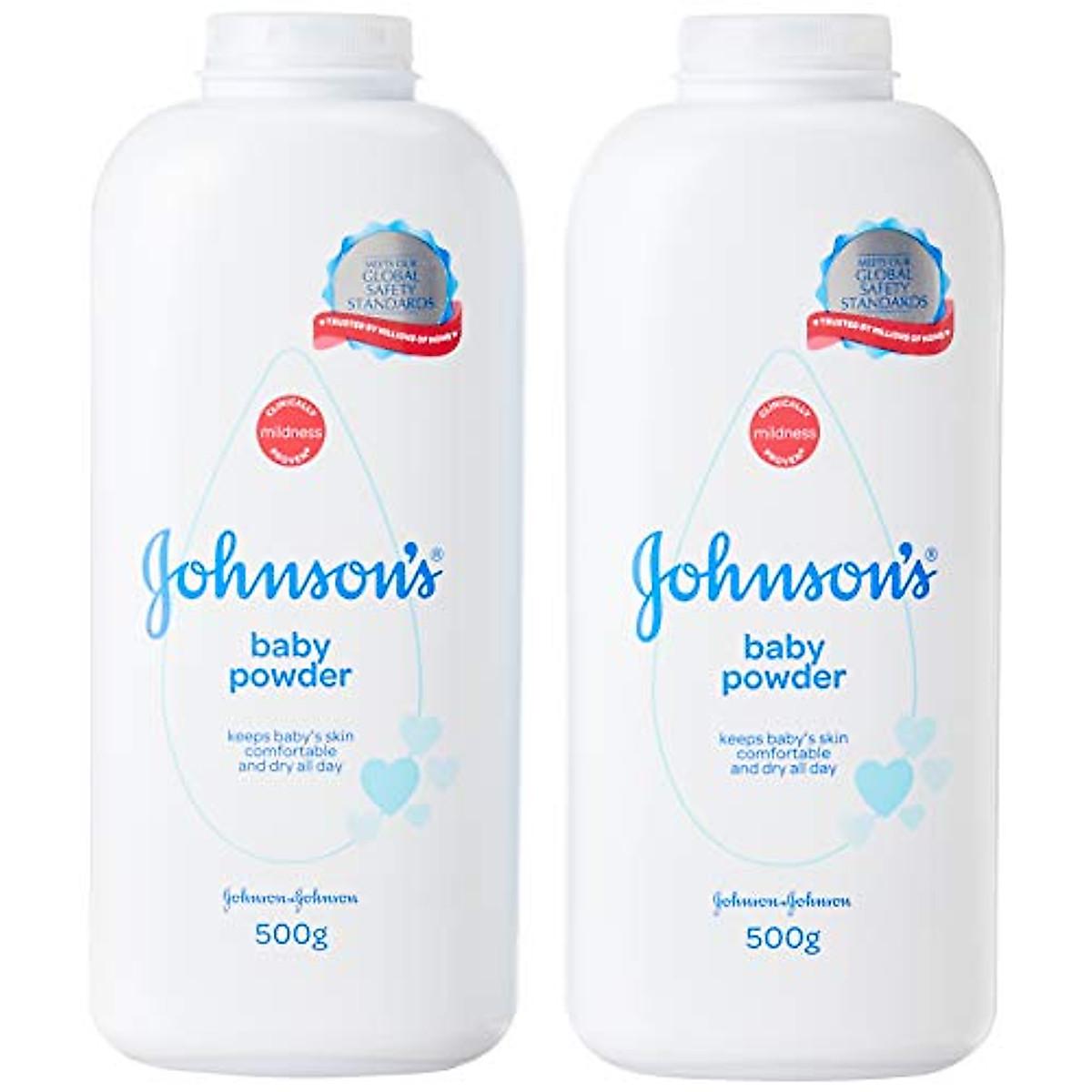 Johnson's Baby Powder Regular 500gr / 17.6oz (Pack of 2)