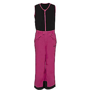 Arctix Kids Limitless Fleece Top Bib Overalls, Fuchsia, Small