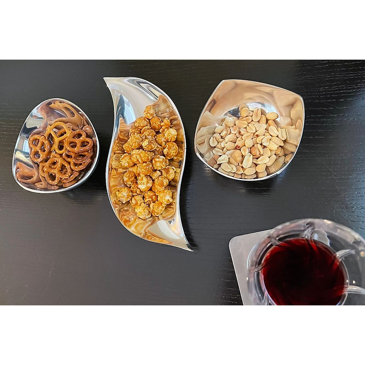 Choixe Wavy Snack/Nut Bowl. Multi-Purpose, Minimalist, Eco-Friendly, Handcrafted.