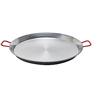Garcima Traditional Steel Paella Pan (32 inches/ 80 cm)