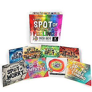A Little SPOT of Feelings 8 Book Box Set (Book 25-32: Empathy, Frustration, Calm, Belonging, Worry, Boredom, Flexible Thinking, & Feelings Detective)