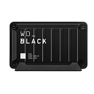 Western Digital 500GB D30 Game Drive SSD - Portable External Solid State Drive, Compatible with Playstation, Xbox, & PC, Up to 900MB/s - WDBATL5000ABK-WESN