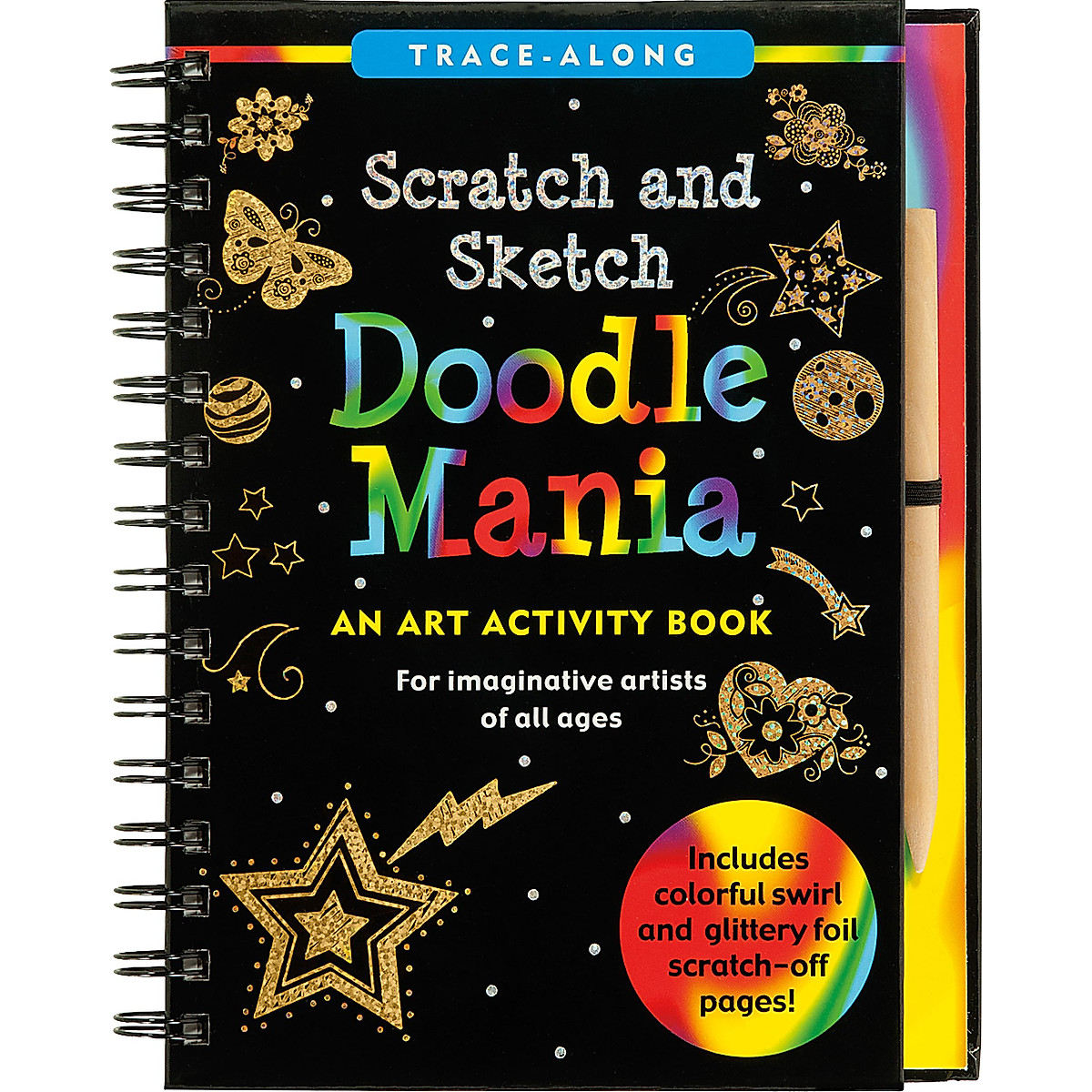 Doodle Mania Scratch & Sketch (Art, Activity Kit) (Trace-Along Scratch and Sketch)