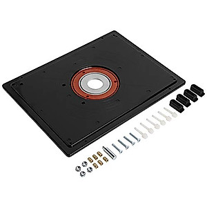 Rousseau 3509 9-Inch x 12-Inch x 3/8-Inch Deluxe Router Base Plate