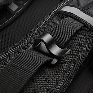 Proviz REFLECT360 Reflective Touring Backpack 20L, Multi-Use Sports Hi Viz Rucksack Bag Hi Visibility, Black