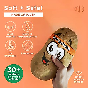 Move2Play, Pass the Potato | Hilariously Wild and Fun Kids Game| Indoor & Outdoor Toy for Kids Ages 4-8, 3, 5, 6, 7+ Year Olds | Preschool & Toddler Birthday Party, Camping, Summer, Travel & Yard Game