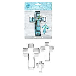 R & M International Cross cookie cutter, One Size