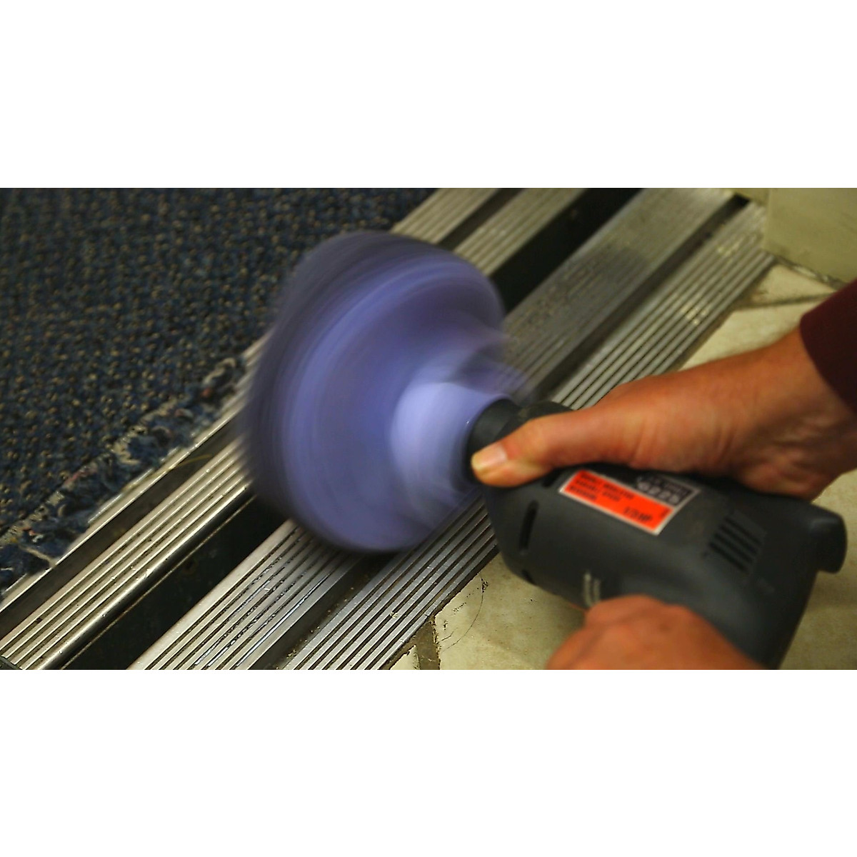 Flitz WB201-50 Blue X-Large Original Buff Ball in Clamshell, 7-Inch