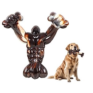 HJLSWXKQ Dog chew Toys for Aggressive chewers,Indestructible Dog Toys, Interactive Dog Toys，Aggressive chew Toys for Large Dogs， Dog Toys to Keep Them Busy，Nylon Beef Flavor