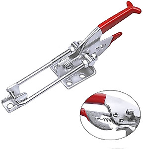 5Pack 2000lbs Toggle Clamp 431,Heavy Duty Toggle Latch Clamp for Latch Lock,Self Latch Toggle Latch Action Lock for Tire Carrier Latch,Smoker Lid Latch,Cam Clamp Latch Pull Latch,Draw Latch Hardware.