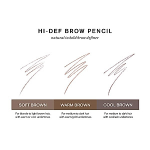RevitaLash Cosmetics, Hi-Def Brow Pencil, Soft Brown, Hypoallergenic & Cruelty-Free