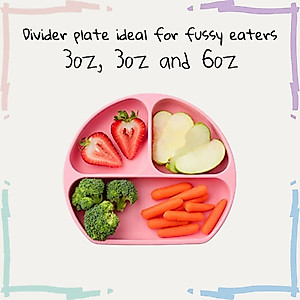 BrushinBella Baby Feeding Supplies - Complete Baby Feeding Set with Baby Plate, Baby Spoons First Stage, Silicone Bib and Snack Cup - Infant Eating Utensils and Baby Bowl with Suction