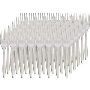 Sunset Medium Weight Plastic Forks, 1000 Count