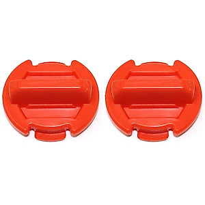Orange Floor Drain Plug Plugs (4 Pack) for Polaris RZR
