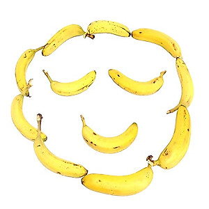 Banana Hook Hanger Under Cabinet Hook Ripens Bananas with Less Bruises | Hang Other Lightweight Kitchen Items, Folds Up Out of Sight When Not in Use, Self-Adhesive + Pre-drilled Screw Holes (White)