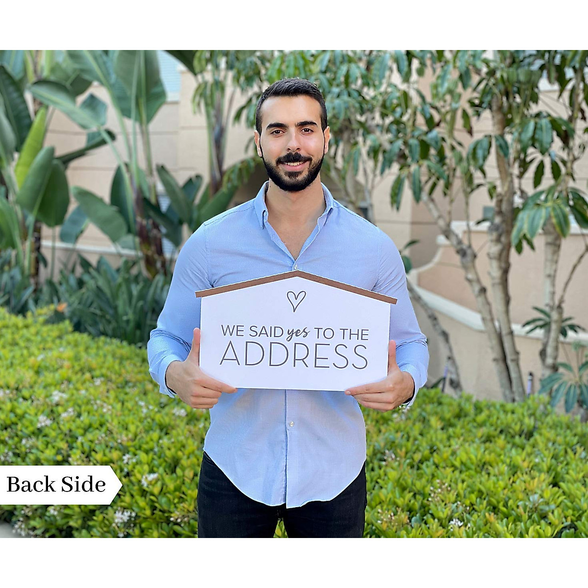 House Shaped Real Estate Prop Sign Small (17 inch)