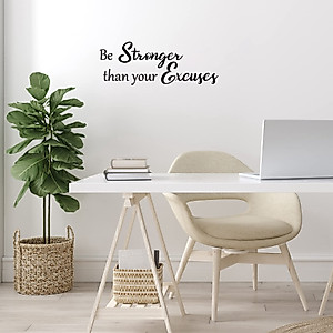 Inspirational Wall Decals Vinyl Wall Quotes Stickers Motivational Wall Decals Peel and Stick Positive Affirmation Decals for Kids Teens Bedroom Living Room Office Bathroom Wall Decor