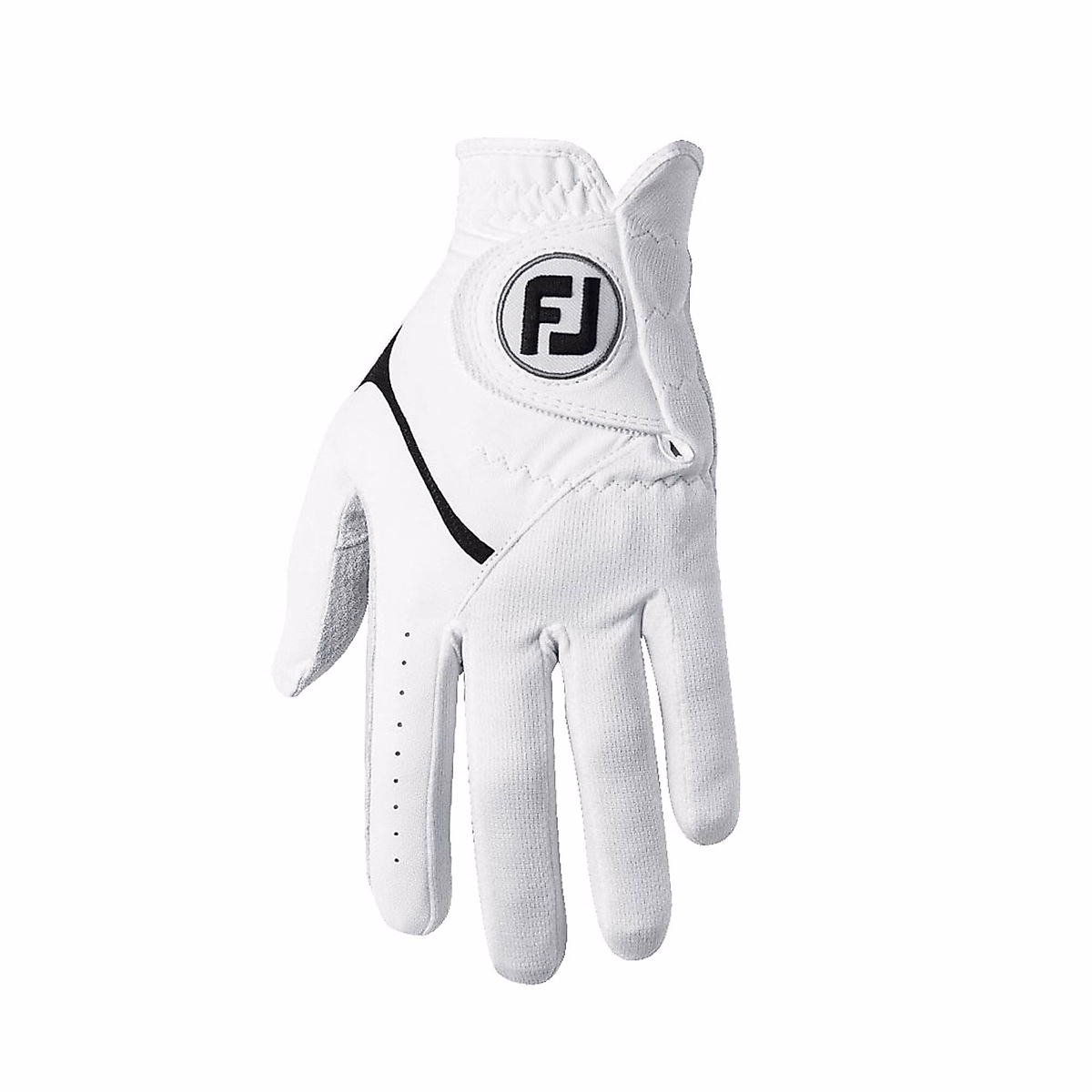 FootJoy TropiCool Gloves, White, Large, Worn on Left Hand