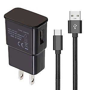 USB Charger Detachable Cord Replacement for Amazon Fire-TV-Stick, Replacement for Fire-Tablet, Compatible Samsung LG Android-Phone Adapter Replacement for Fire Kids Edition Tablet