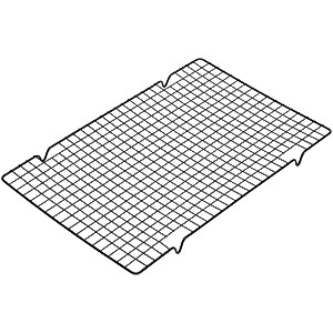 Wilton Perfect Results Premium Non-Stick Bakeware Cupcake Pan (12-Cup) and Cooling Rack