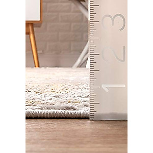 nuLOOM Vintage Medallion Jodee Area Rug, 8' x 10', Gold