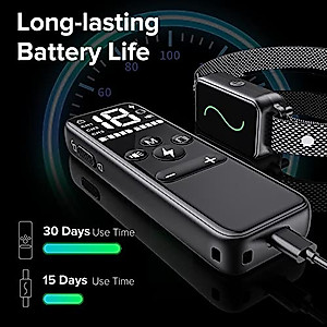 Vsezund Shock Collar, Training Collar with Remote for Small, Medium, Large Dogs with Vibration, Electric Shock, Beep, Security Lock, and Waterproof