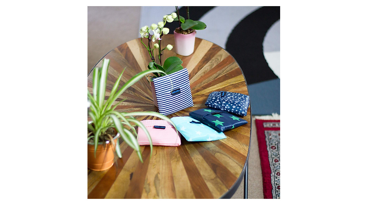 TiMoMo Folding Reusable Grocery Bags | Durable & Eco-Friendly 5-Pack