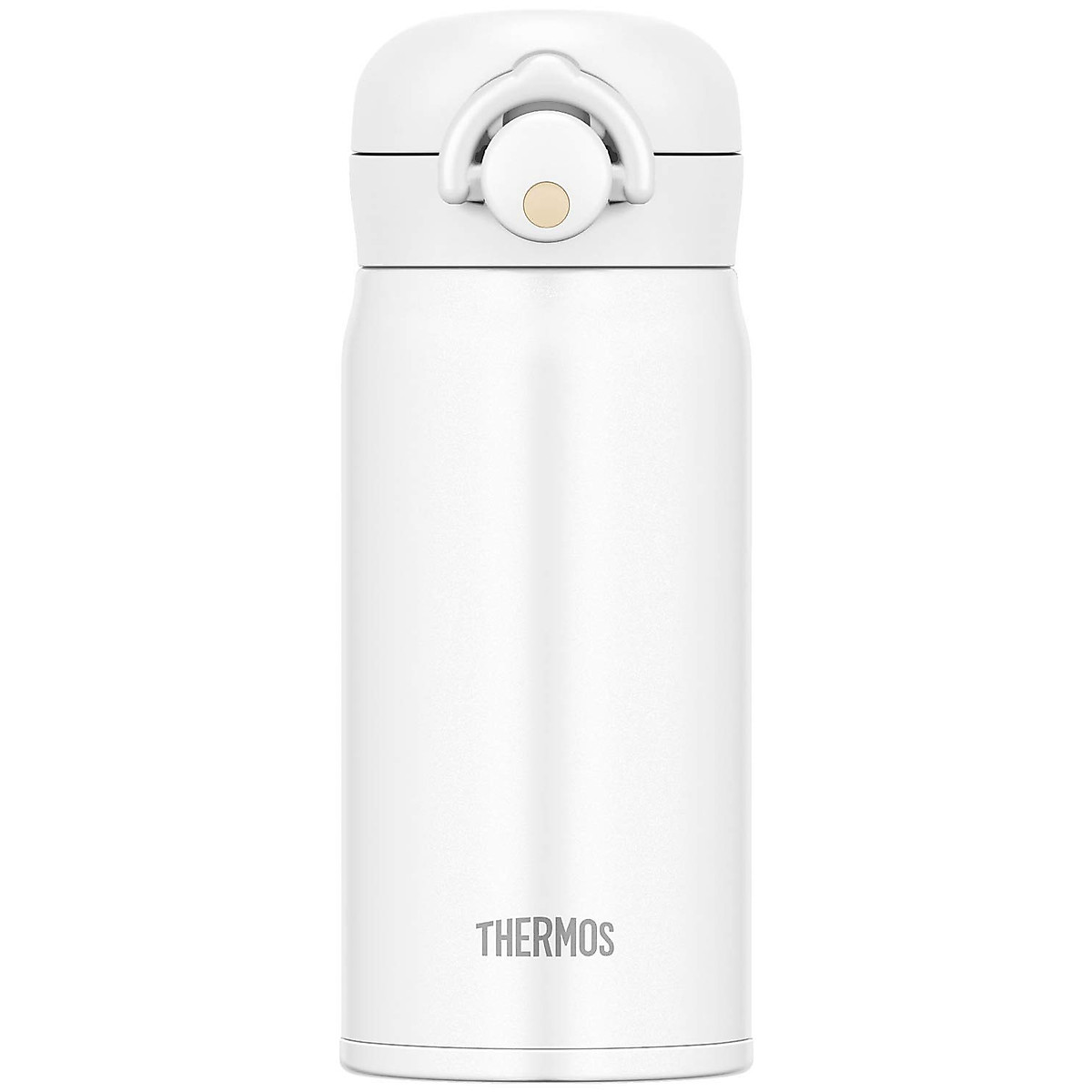 Thermos JNR-351 MTWH Water Bottle, Vacuum Insulated Travel Mug, 11.8 fl oz (350 ml), Matte White