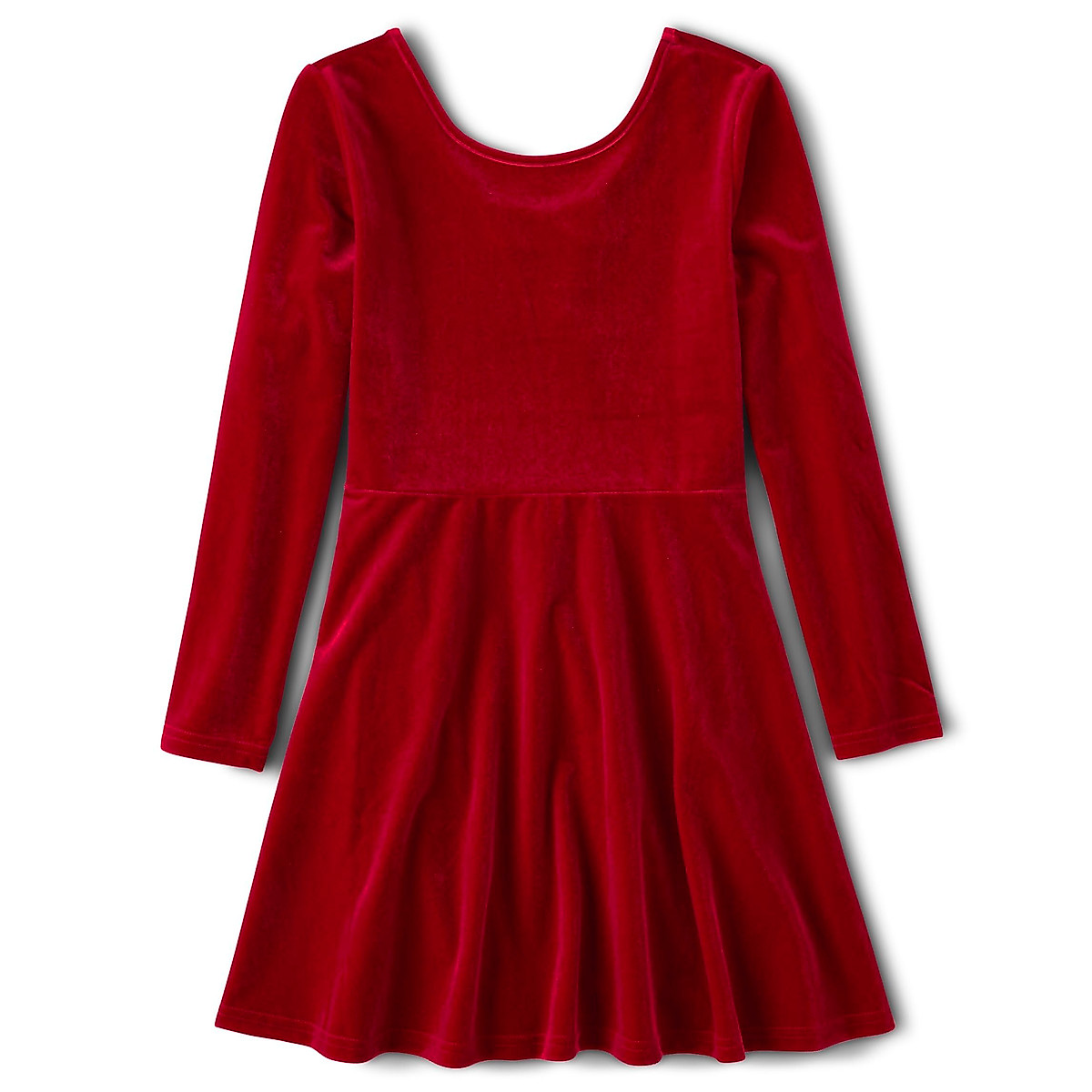 The Children's Place,Long Sleeve Velour Dress 2-Pack,Medium (7/8)