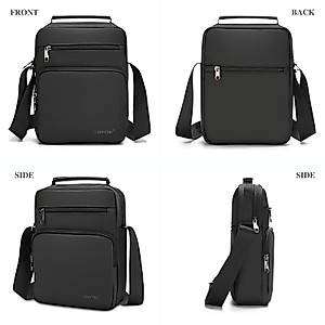 BAIGIO Men's Messenger Bag Shoulder Bags Crossbody Travel Bag Casual Sling Pack Man Purse Handbag for Work Business