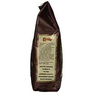 White Coffee Kahlua Gourmet Ground Coffee, French Vanilla 12 Ounce
