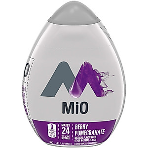 Mio Berry Pomegranate Liquid Water Enhancer Drink Mix (1.62 fl oz Bottle), Set of 4