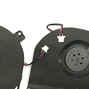 QUETTERLEE New CPU and GPU Cooling Fan for ASUS ROG Strix Scar II Gaming Laptop GL504 GL504G GL504GS GL504GM GL504GV GL504GW GL504GV-DS74 GL504GW-DS74 Series DFSCK221051820 FK7T DFSCK221151810 FK7U