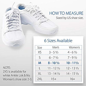 Swede-O Ankle Lok Ankle Brace, Black - Medium