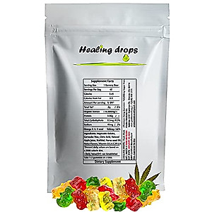 Hemp Gummies 750,000mg Premium Organic Sugar-Free Natural Health Support High Potency Rich in Vitamins B E C D Omega 3 6 9 Super Gummy Bears