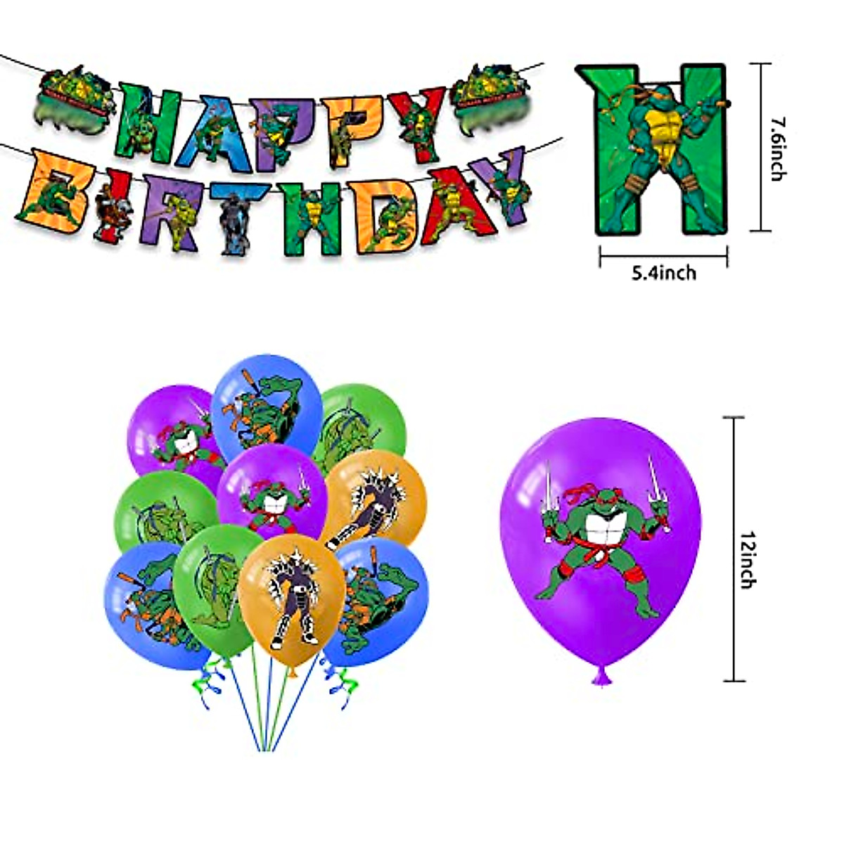 Turtle Birthday Party Decorations, Birthday Party Supplies Include Banners, Cake Decorations, Cupcake Decorations, Balloons, Tablecloths, Backgrounds, Girls And Boys Party Supplies