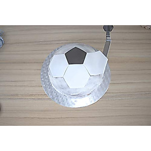PME Football/Soccer Pattern Cutters, Standard, White