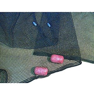 Frabill Seine Net 4'X20' Poly Black Net, One Size