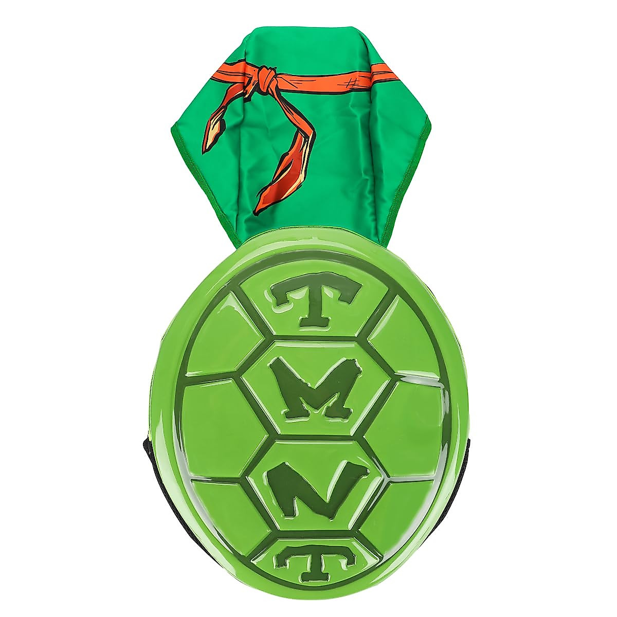 Bioworld Teenage Mutant Ninja Turtles Hard Shell Youth 16” Backpack With Character Hood