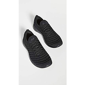 APL: Athletic Propulsion Labs Men's Techloom Wave Sneakers, Black/Black, 10