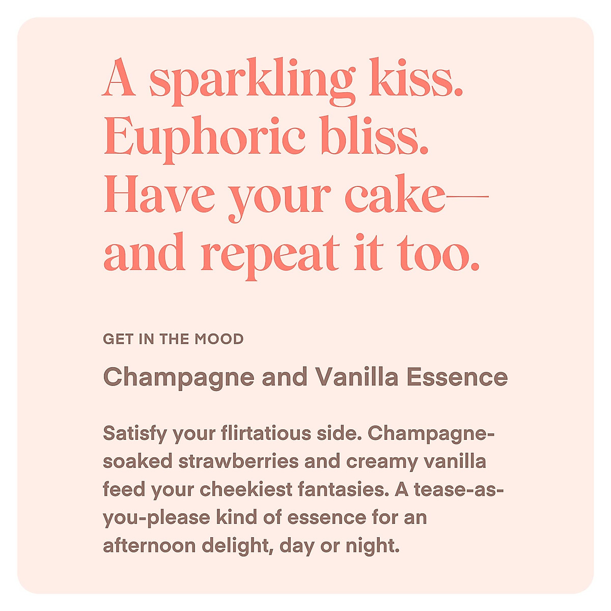 Playground Date Night, Water-Based Personal Lubricant with Naural Ingredients, Safe to Use with Latex Condoms, Lube for Men, Women, and Couples, Champagne & Vanilla Scent, 3.7 Fl. Oz.