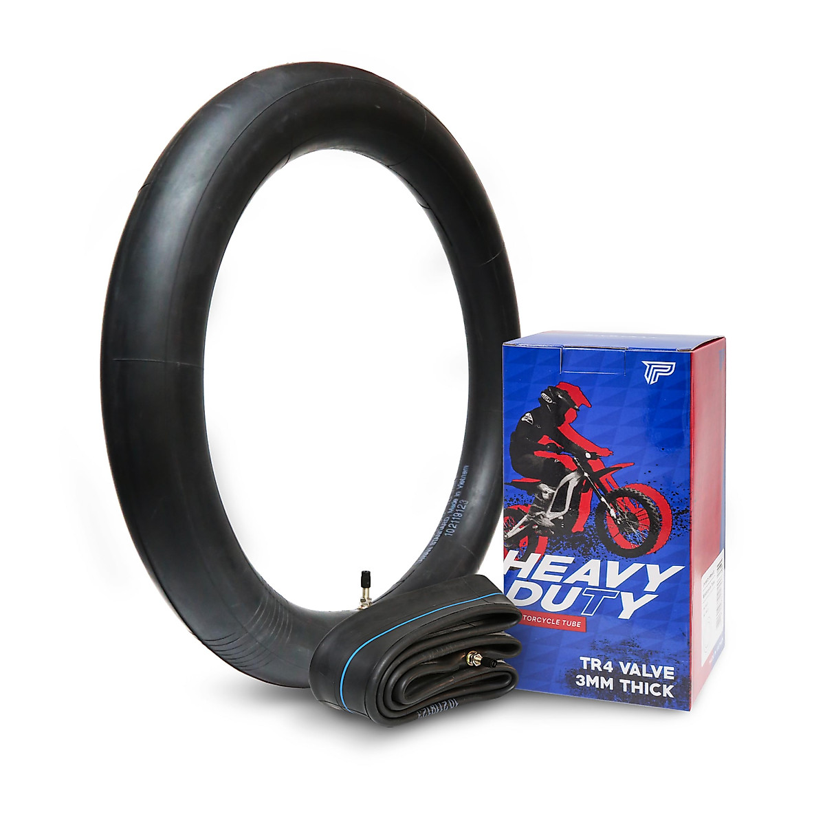 PIVOTRAX-90/90-21 or 80/100-21 (3.00 X 21) Heavy Duty Motorcycle Tube - 3mm Thick - TR4
