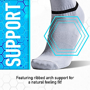 Franklin Sports Youth ACD Socks, White/Black, Small