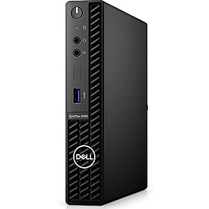 Dell OptiPlex 3090 Micro Home & Business Mini Desktop (Intel i5-10500T 6-Core, 8GB RAM, 2TB HDD (2.5), Intel UHD 630, WiFi, Bluetooth, USB 3.2, Display Port, Black, Win 11 Home) (Renewed)