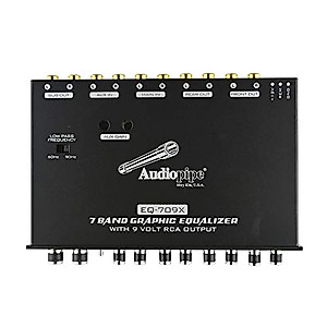 Audiopipe EQ-709X 7-Band Graphic In-Dash Equalizer